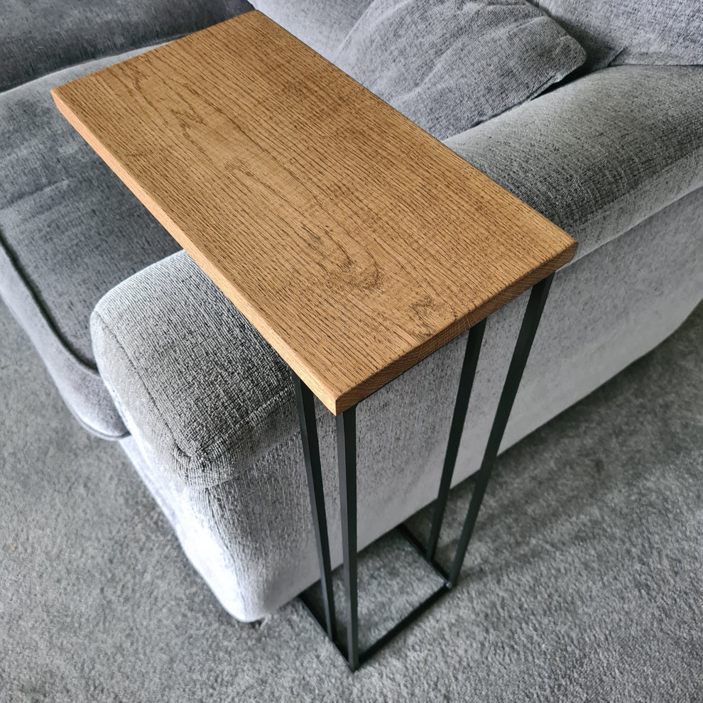 Metal Sofa Side Table | Industrial Style Living Room Furniture | Bespo ...